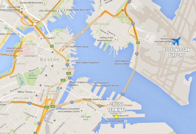 Boston cruise port map - kerystudent