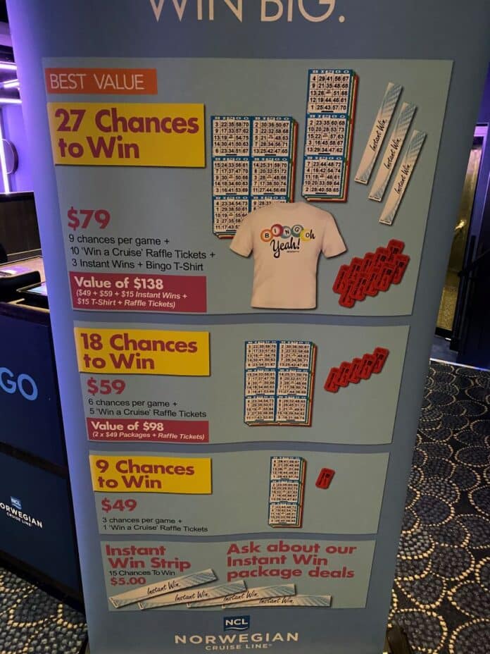 Everything to Know About Playing Bingo on a Cruise | Cruzely.com