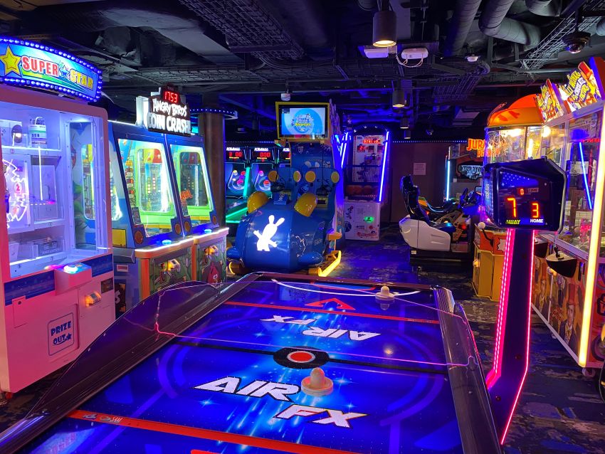 Cruise Ship Arcades: Games, Location, & Costs | Cruzely.com