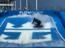 Everything About Royal Caribbean’s Flowrider (How to Ride, Hours, Age ...