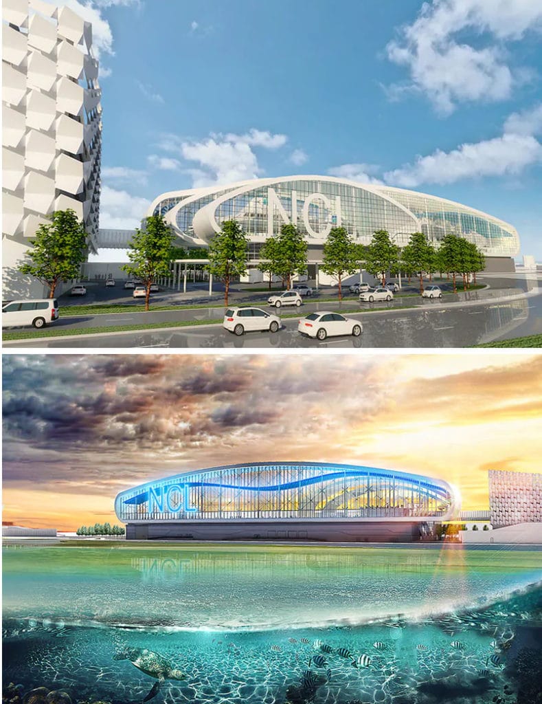 Exclusive: Photos of Norwegian's New Miami Terminal Under Construction ...