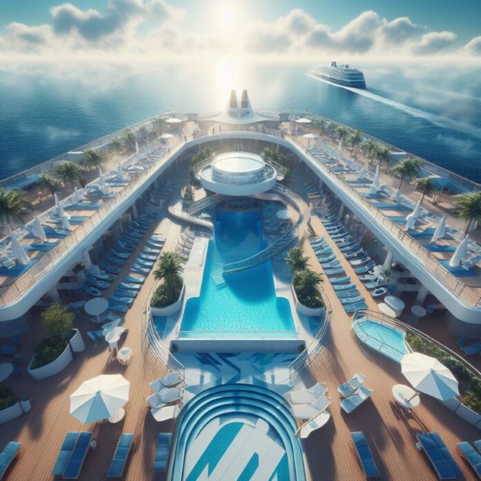 We Asked AI to Imagine the World’s Largest Cruise Ship in 2044. Here ...