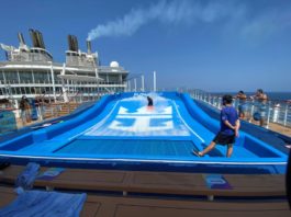 Everything About Royal Caribbean’s Flowrider (How to Ride, Hours, Age ...