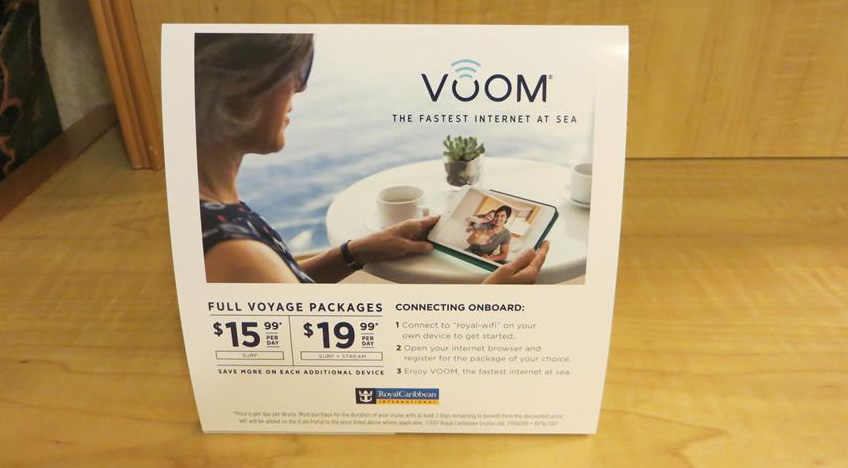 Reviewed: Royal Caribbean VOOM Internet at Sea (Speed, Features, and ...