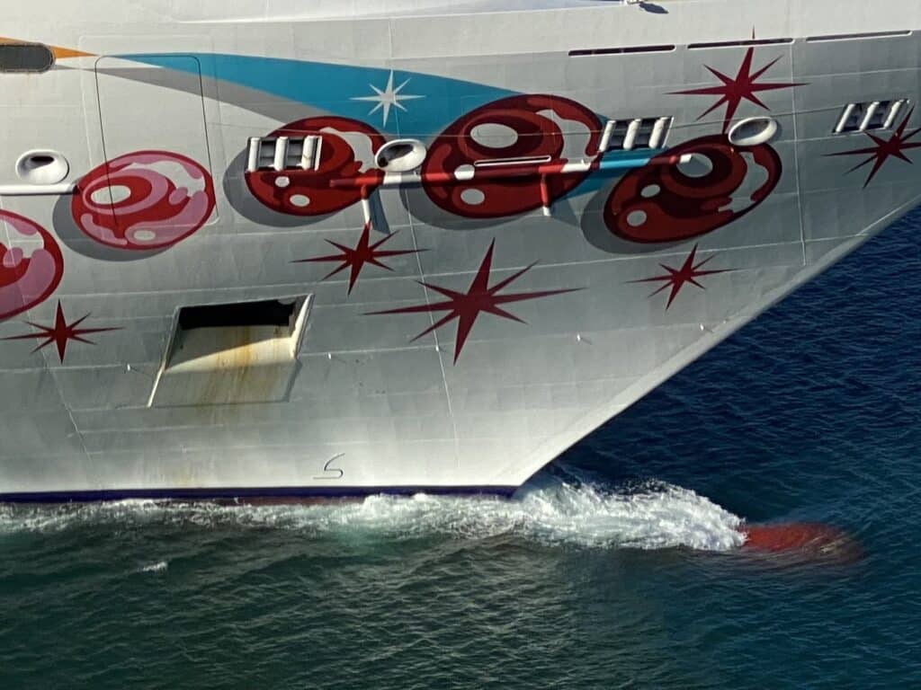 What These Strange Symbols on a Cruise Ship’s Hull Really Mean ...